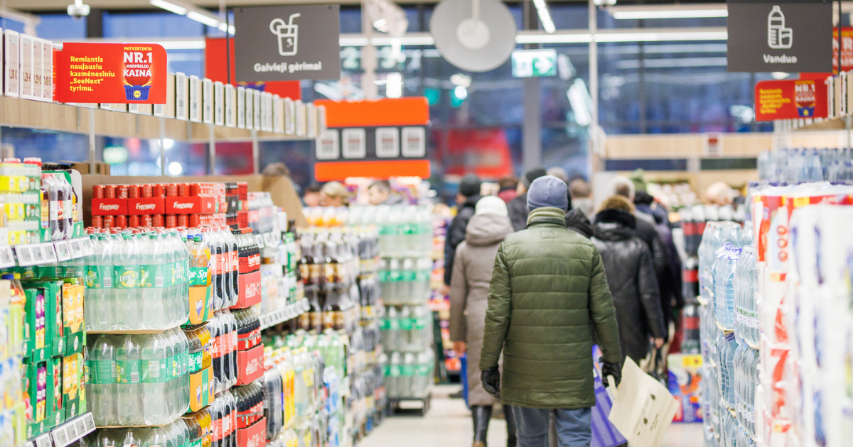 Niekas nesikeičia: „Lidl“ dažno vartojimo prekių krepšelis vasarį – ir ...