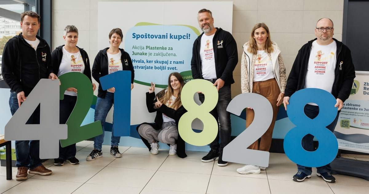 V AKCIJI PLASTENKE ZA JUNAKE V ENEM LETU ZBRANIH VEČ KOT MILIJON ...