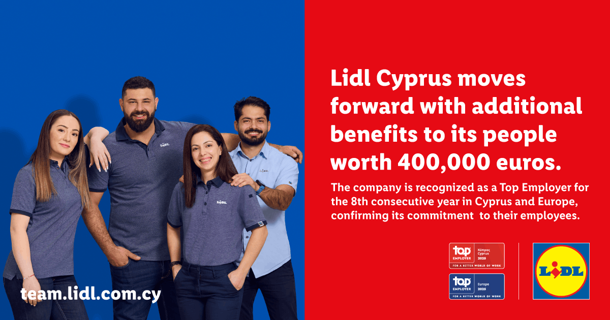 Lidl Cyprus moves forward with additional benefits to its people worth ...