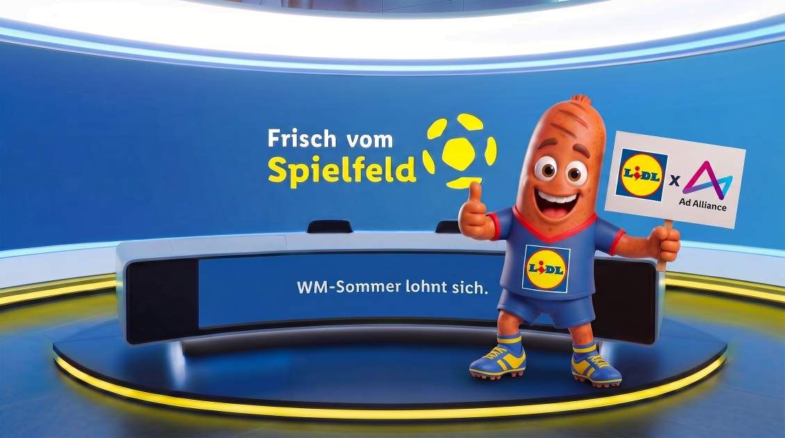 Lidl startet KI-gestützte Echtzeit-Kampagne zum großen Fußball-Sommer ...