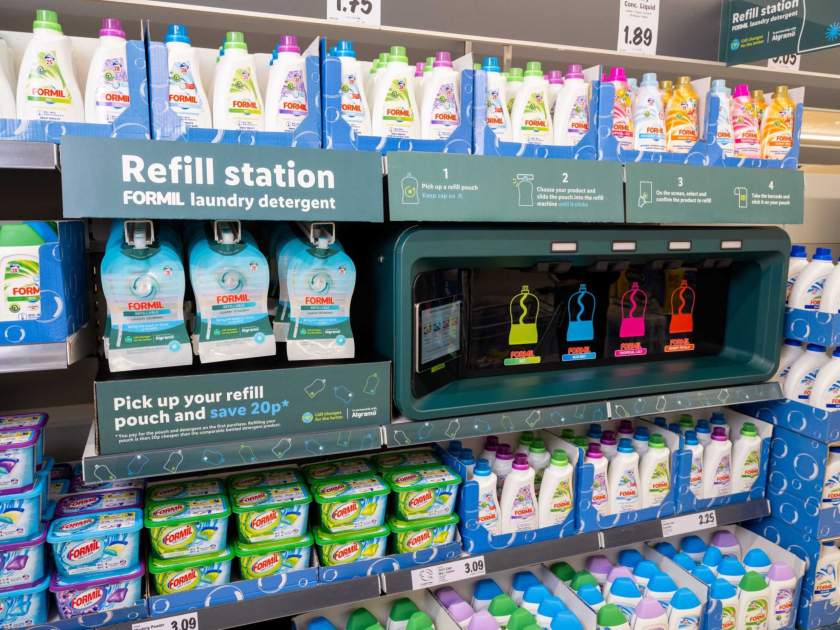 LIDL GB BECOMES FIRST UK SUPERMARKET TO TRIAL ON-SHELF SMART REFILLS ...
