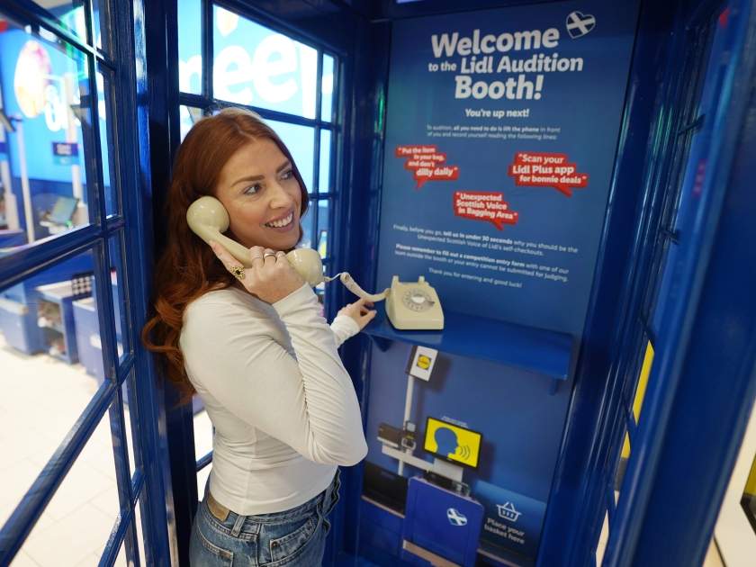 UNEXPECTED SCOTTISH VOICE IN THE BAGGING AREA: Lidl launches nationwide ...